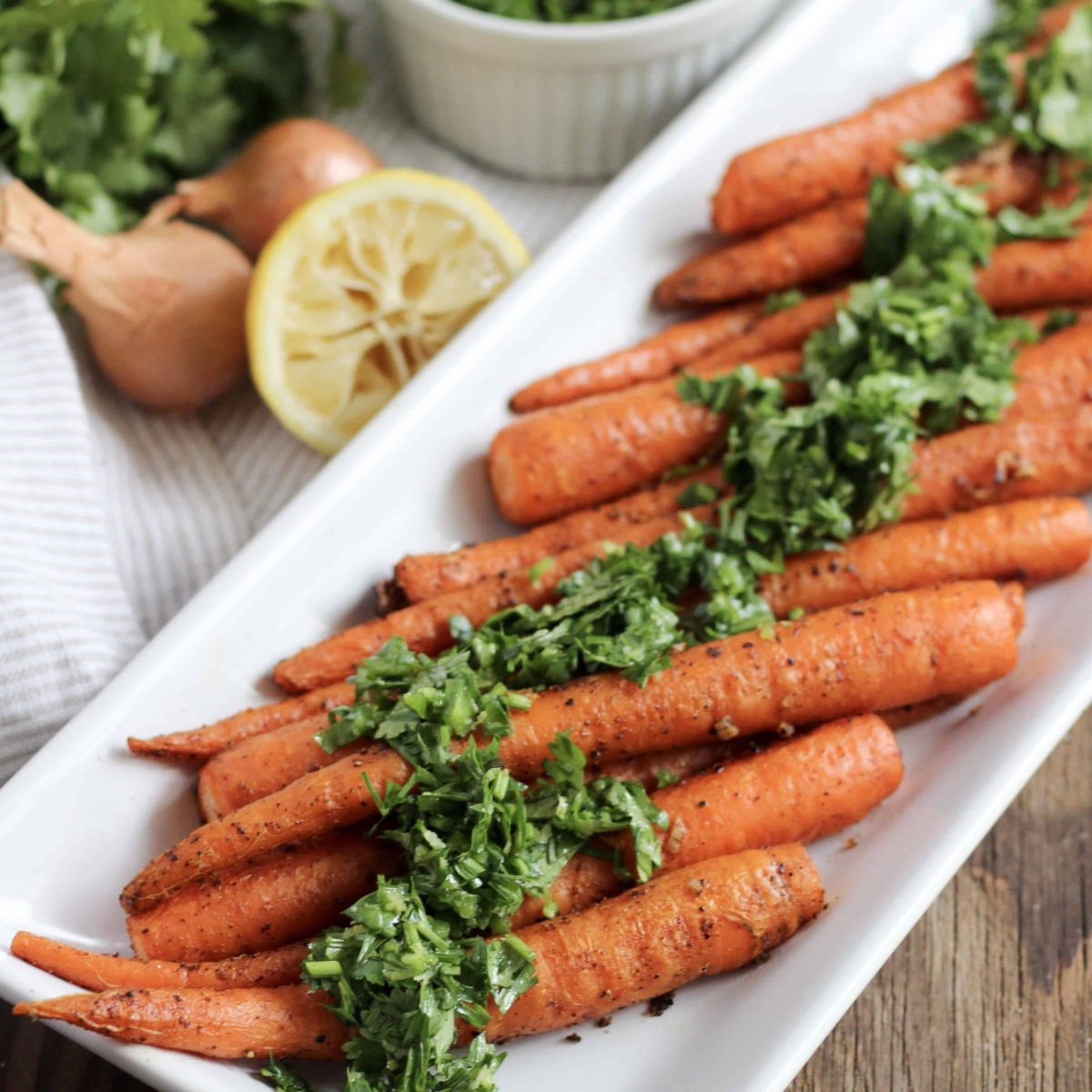 Roasted Carrots with Zesty Gremolata | Holiday Side Dishes