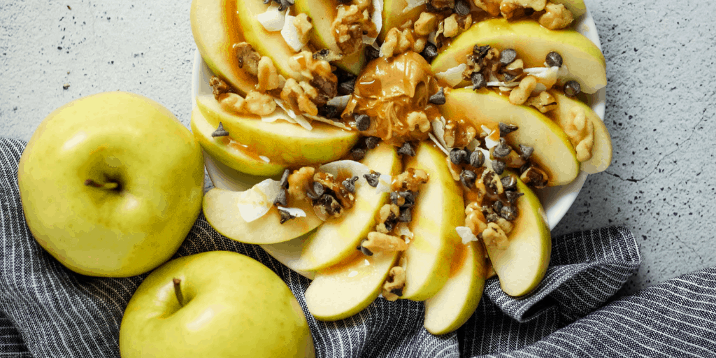 Simple Snacks for Athletes: Loaded Apple Nachos with Arctic Apples ...