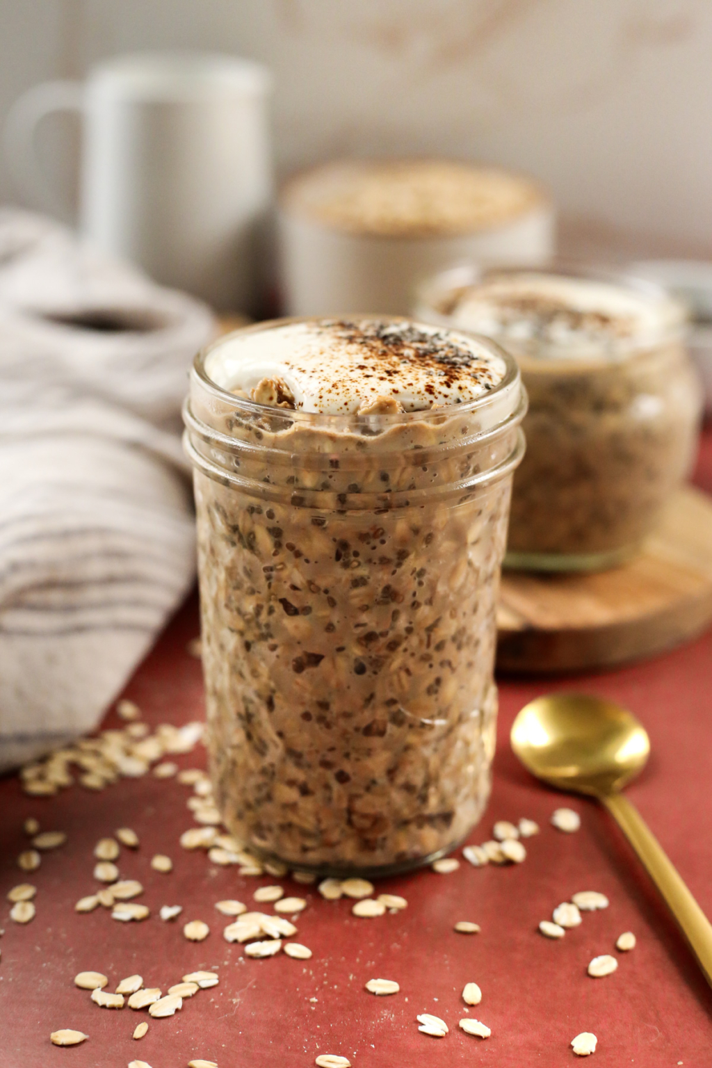 Cold Brew Overnight Oats (5-Minute, No Cook Breakfast)