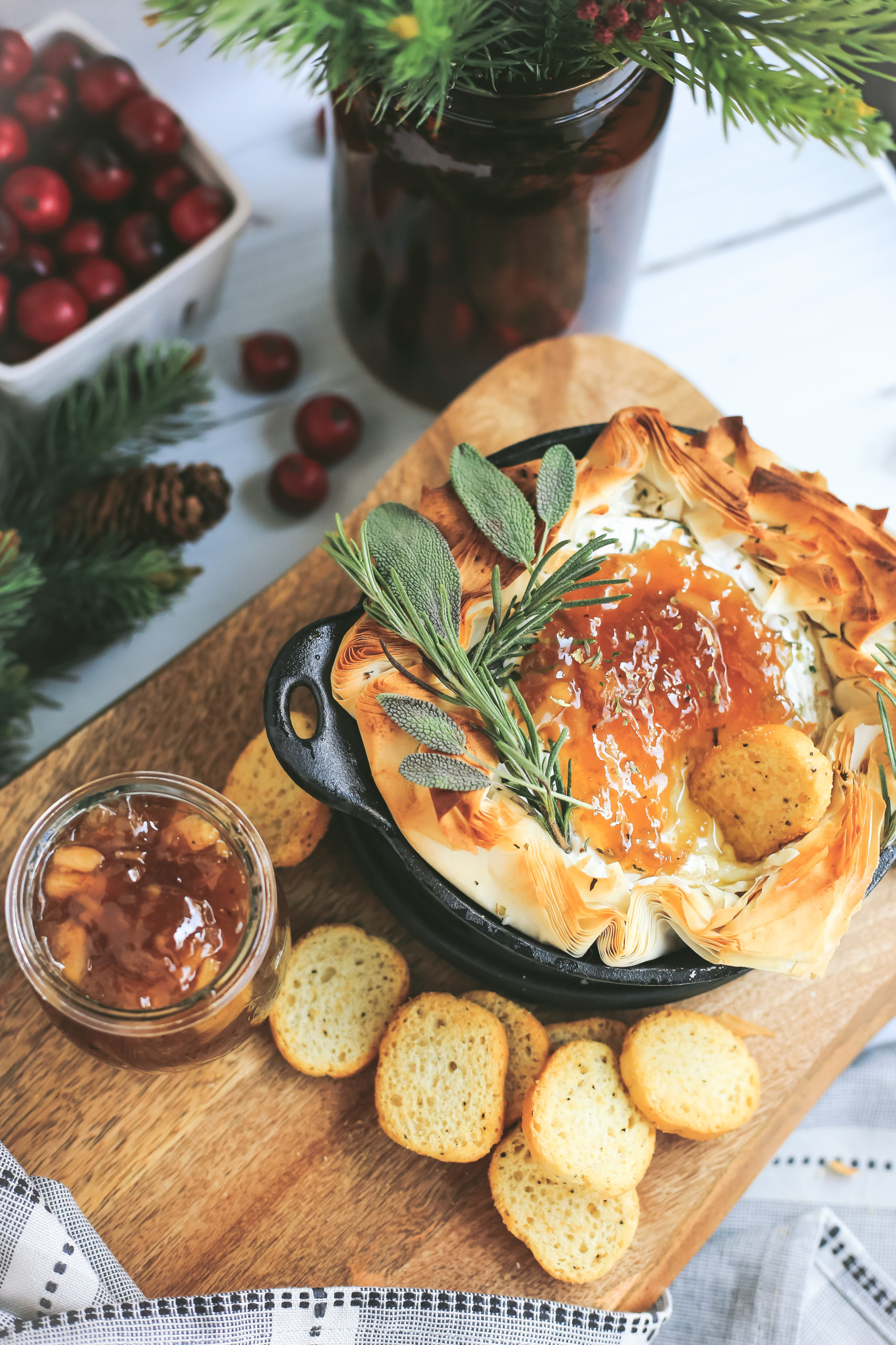This Easy Baked Brie Recipe Has Only Three Ingredients!