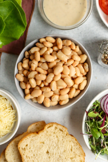 Caesar Beans on Toast | Simple, Savory Plant-Based Recipe