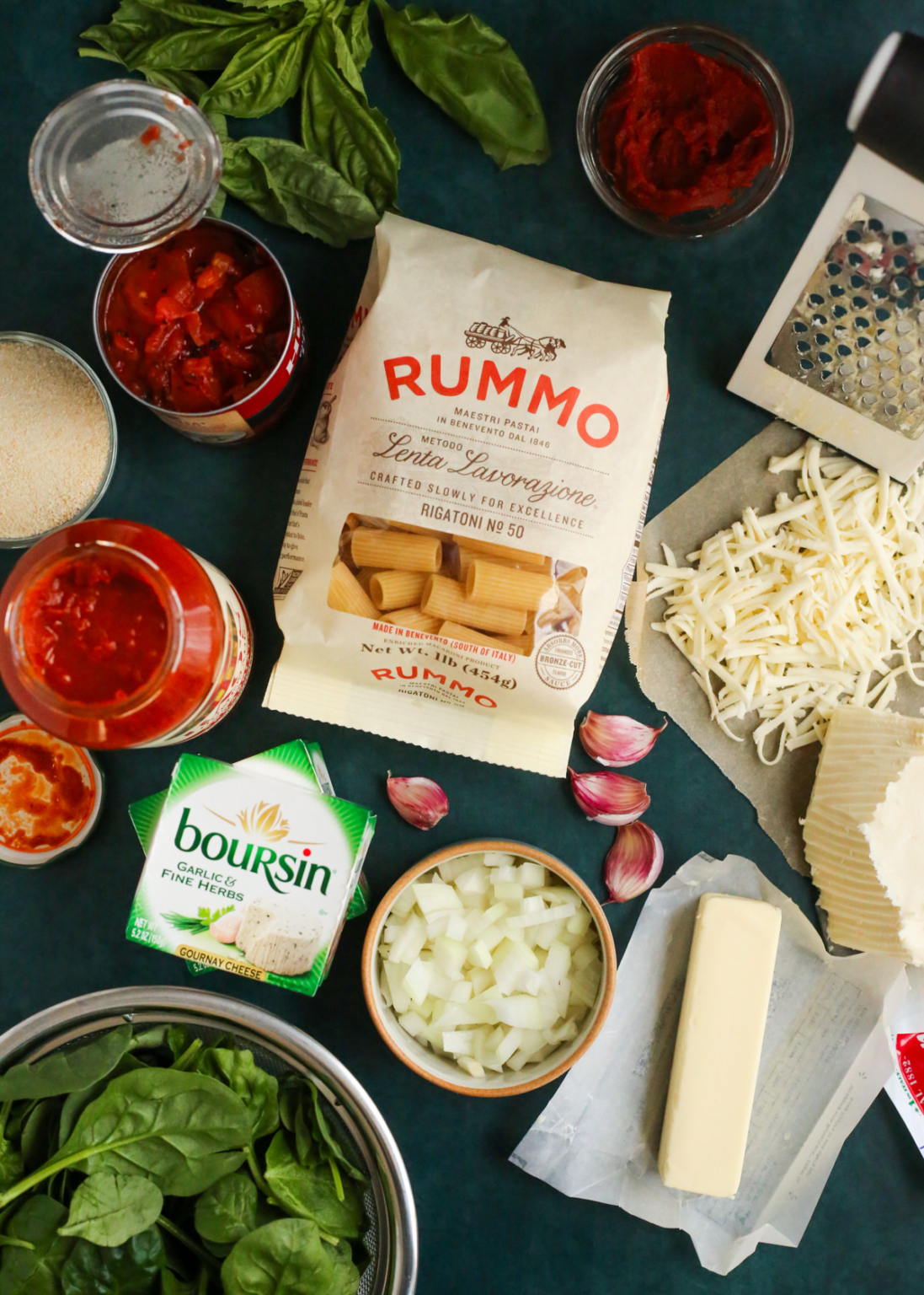 Baked Rigatoni with Sausage and Boursin Cheese