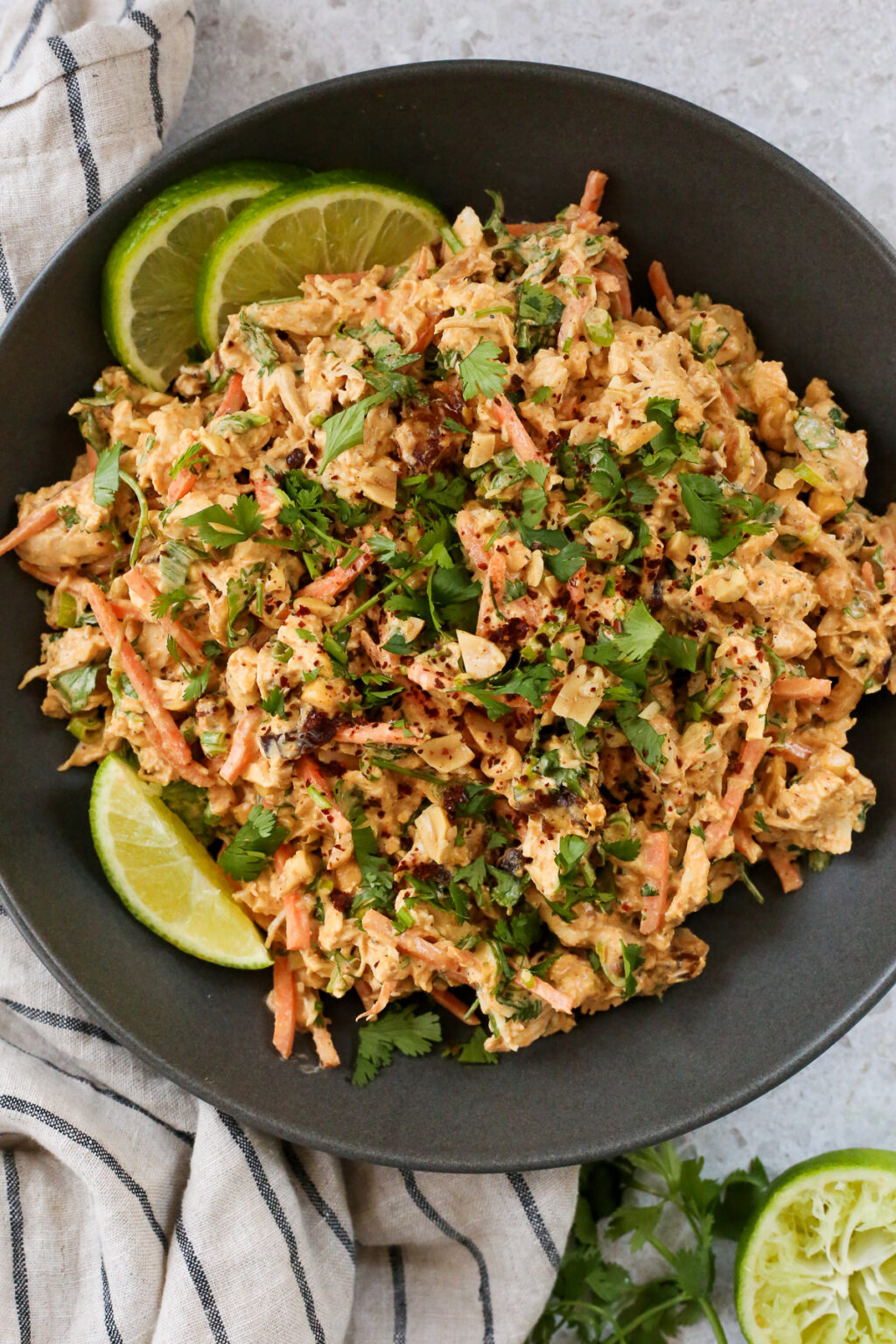 Creamy Curried Chicken Salad Sandwiches on Croissants