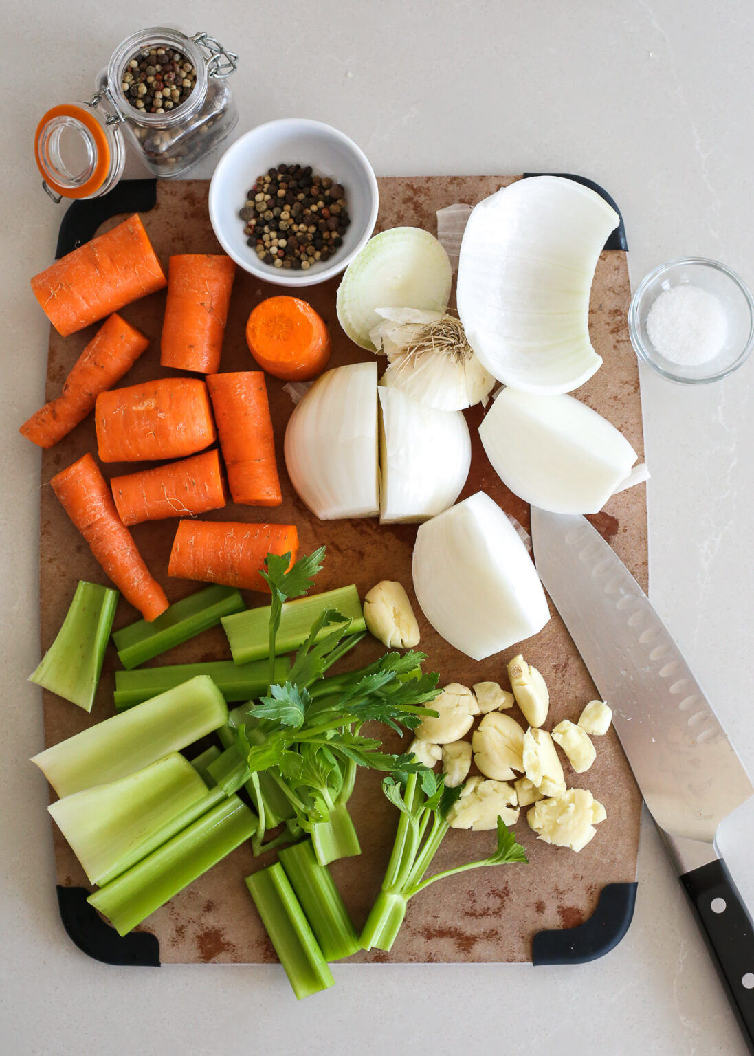 Turkey Bone Broth Recipe with Leftover Turkey