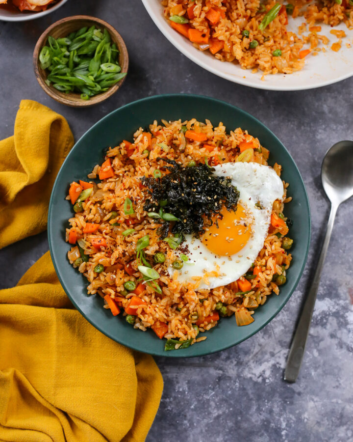Easy Kimchi Fried Rice Recipe (Under 30 Minutes)
