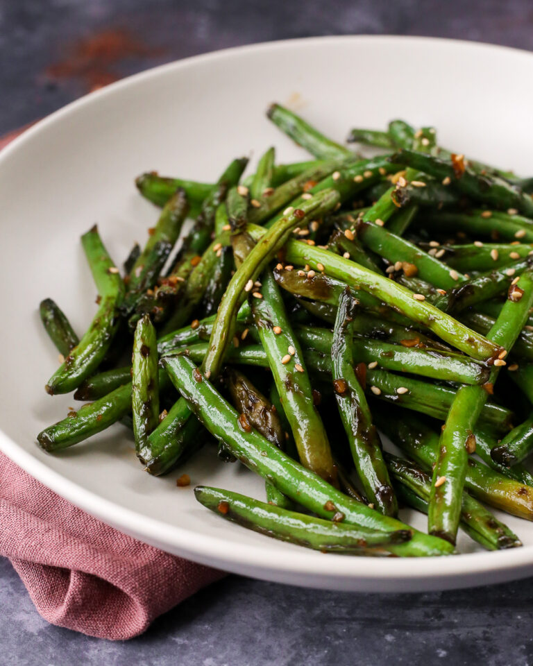 Sauteed Green Beans with Soy Sauce Glaze | 15-Minute Side Dish