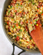 Ham Fried Rice (Easy Leftover Ham Recipe)