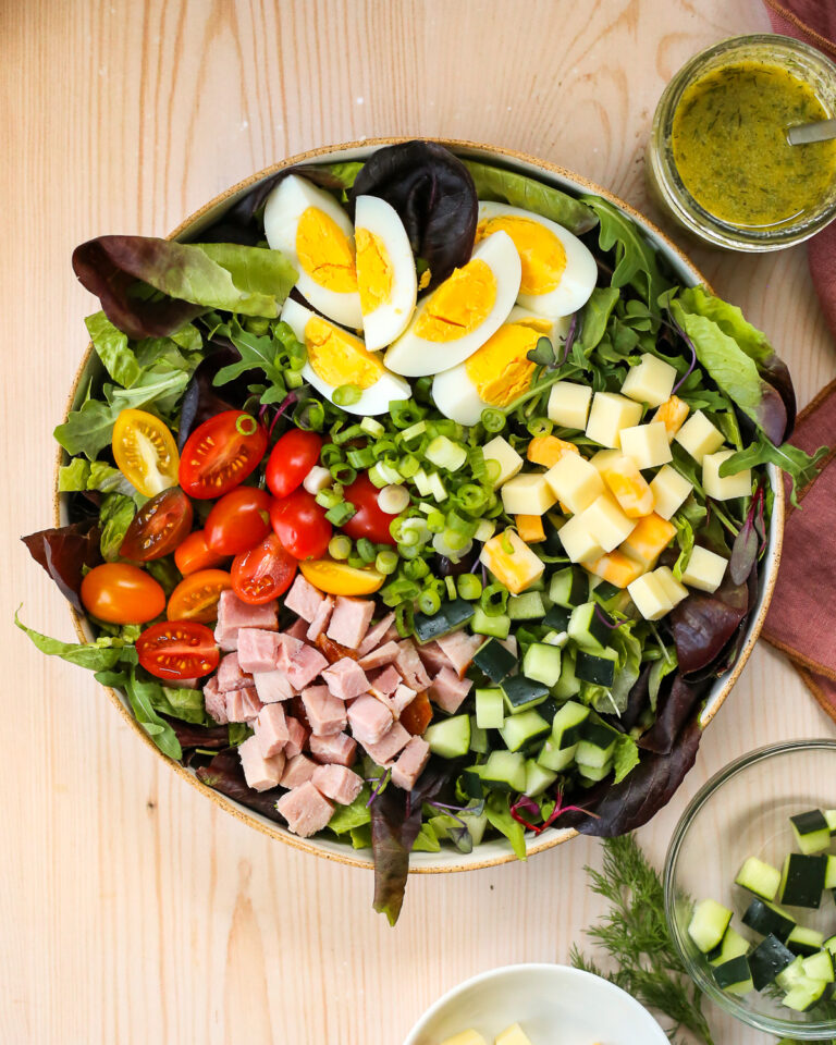 Chef's Salad Recipe with Leftover Ham