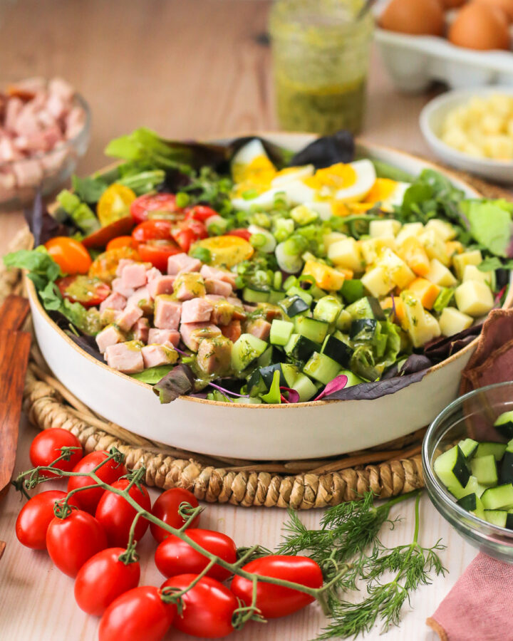 Chef's Salad Recipe with Leftover Ham