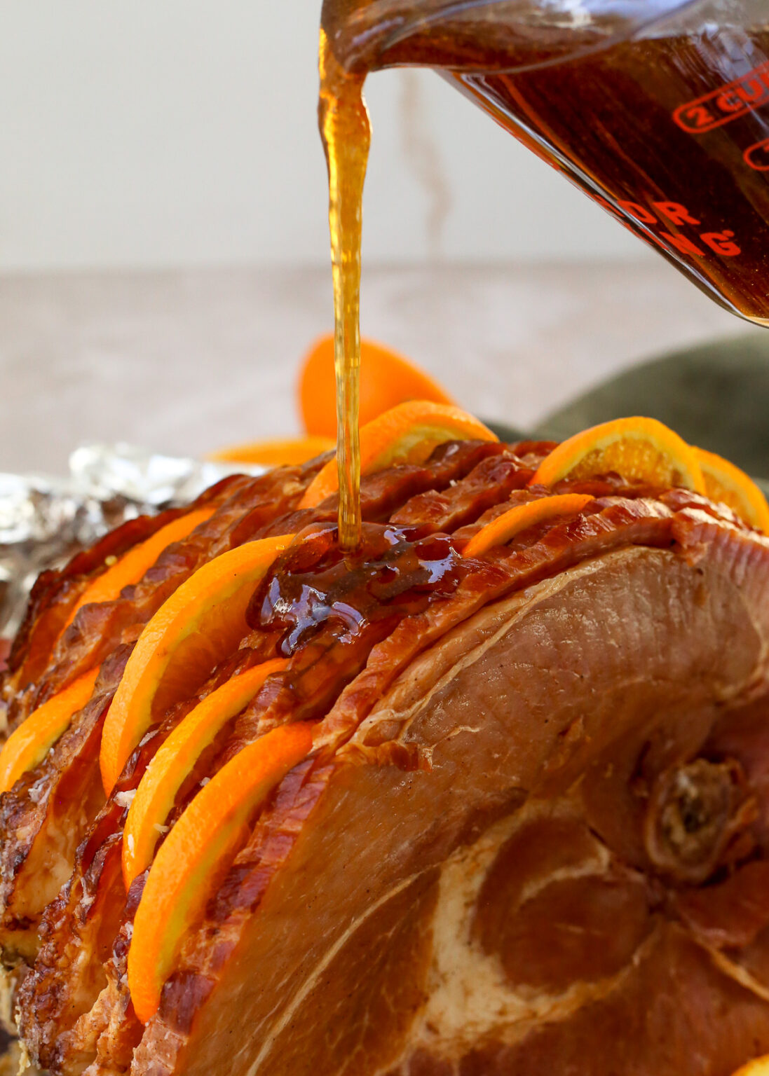 Orange Glazed Ham for the Holidays