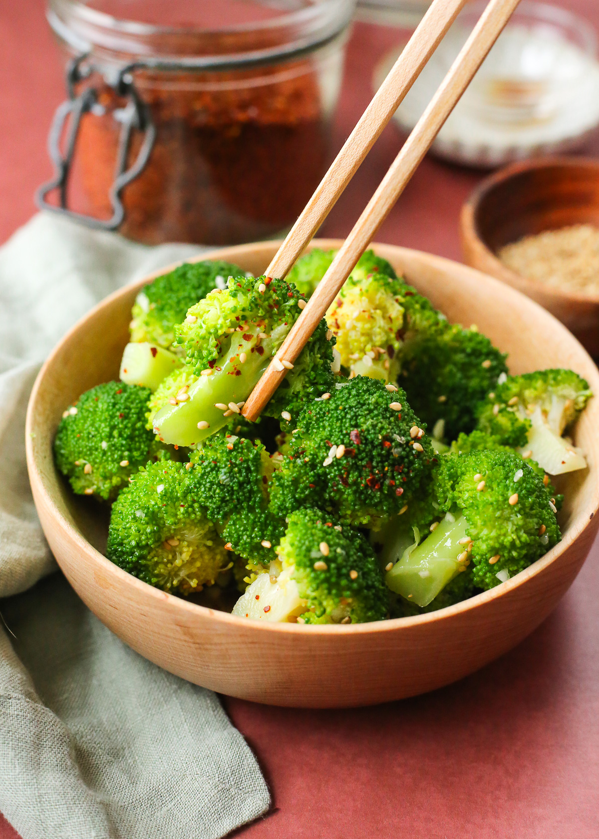 Sesame Broccoli (Korean Broccoli Side Dish)